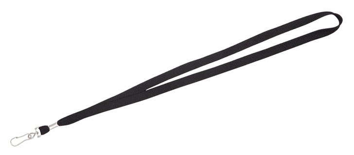 Black lanyards are in stock for immediate shipment to anywhere in Aus
