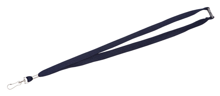 Blue Safety Lanyards can be bought in bulk at wholesale prices